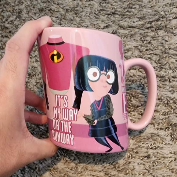Disney | Dining | Disney Incredibles Edna Its My Way Or The Runway Pink ...